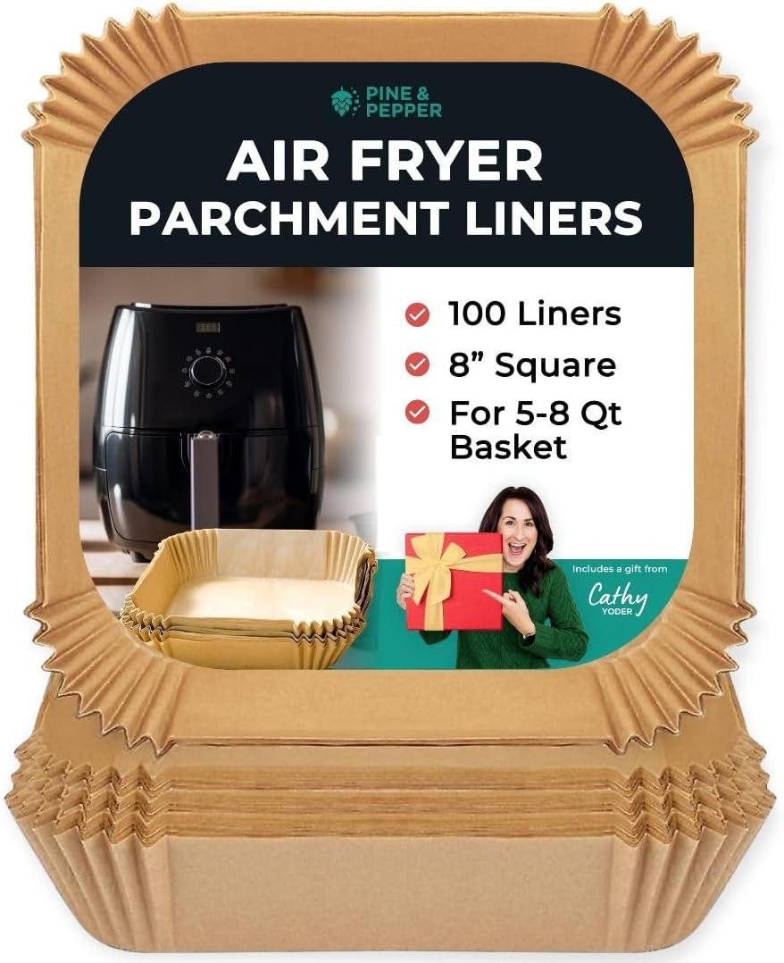 AIR FRYER LINERS by Pine & Pepper's Cathy Yoder