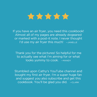 Yummy Air Fryer Recipes by Cathy Yoder | The REAL Air Fryer Queen ...